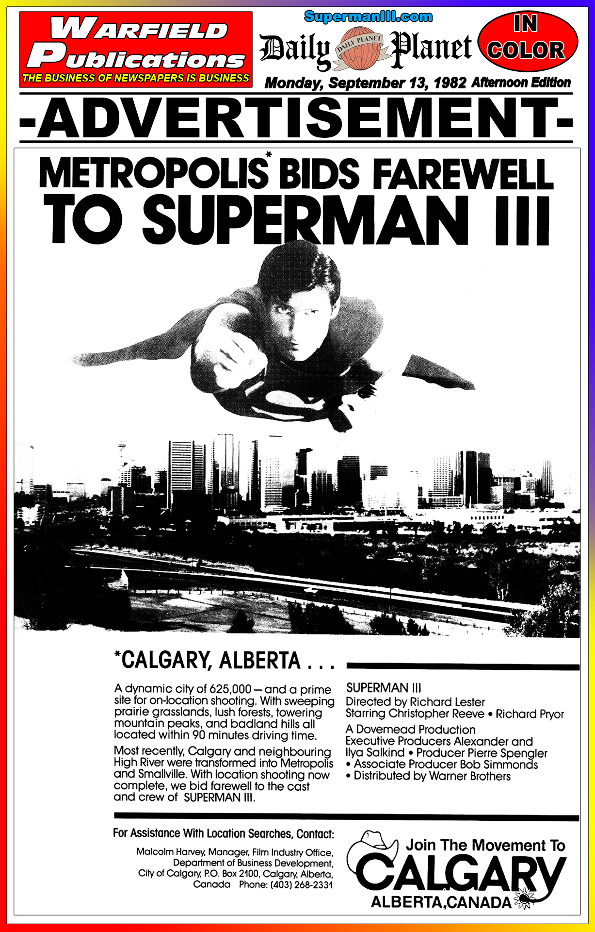 SupermanII.com – The Adventure Continues